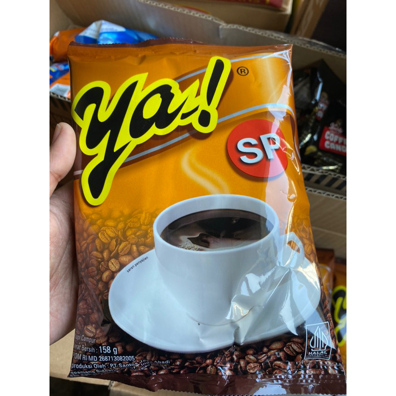 Jual kopi ya sp 158g/ kopi ya /kopi hitam /ya sp | Shopee Indonesia