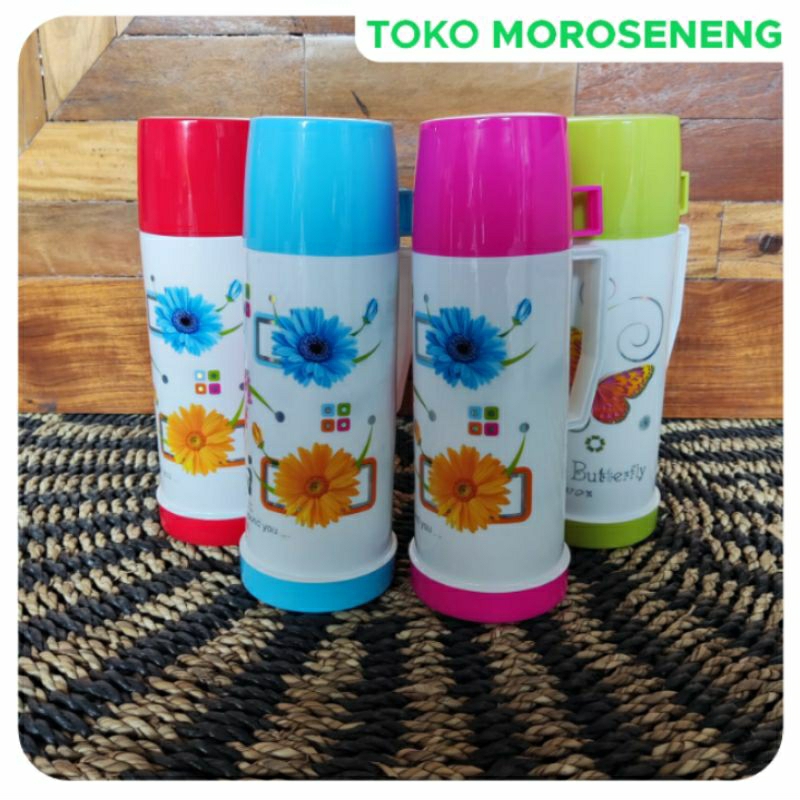 Jual Termos Air Panas/Dingin Motif Bunga FN 0,45L | Shopee Indonesia