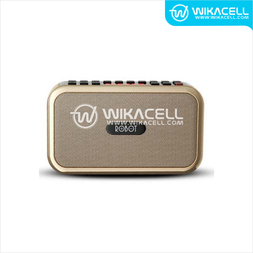 Jual Speaker Robot RB200 - Gold | Shopee Indonesia