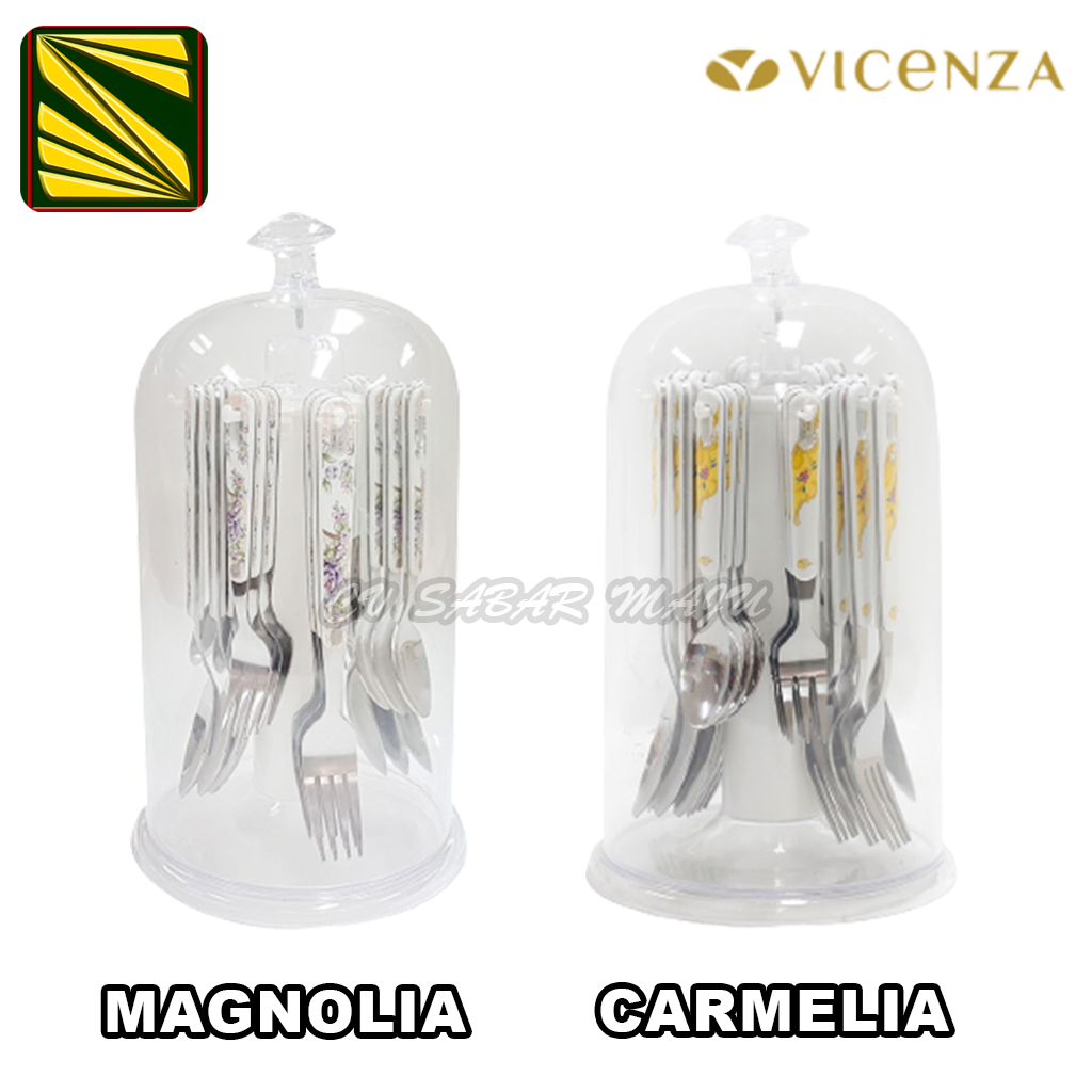 Jual Sendok Set Sendok Makan Motif Vicenza V248 Sendok Dan Garpu ...