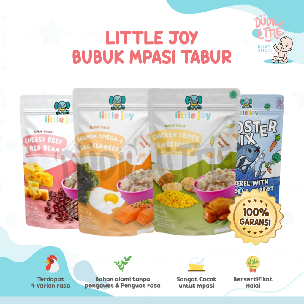 Jual Little Joy (ecer isi2)bumbu tabur mpasi bb booster nafsu makan ...