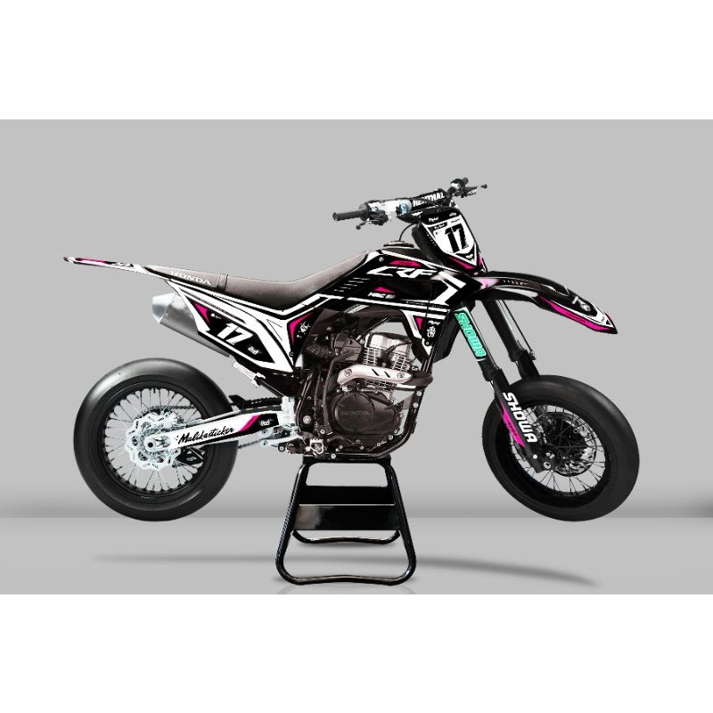 Jual STIKER DECAL KEREN SUPERMOTO KLX, DTX, CRF, WR | Shopee Indonesia