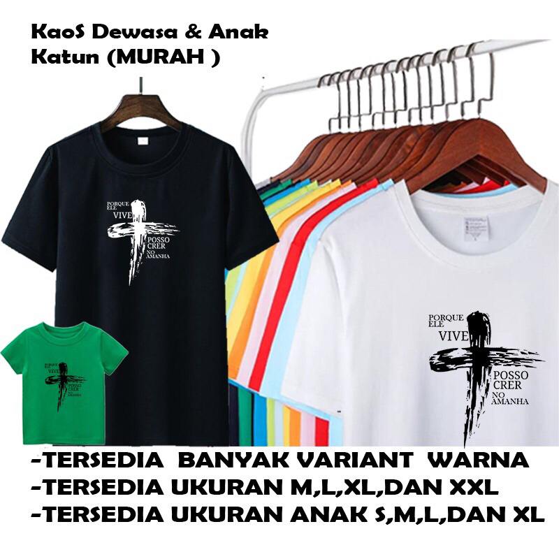 Jual KAOS ROHANI KAOS SALE KAOS MURAH KAOS KRISTEN KAOS ALKITAB KAOS ...