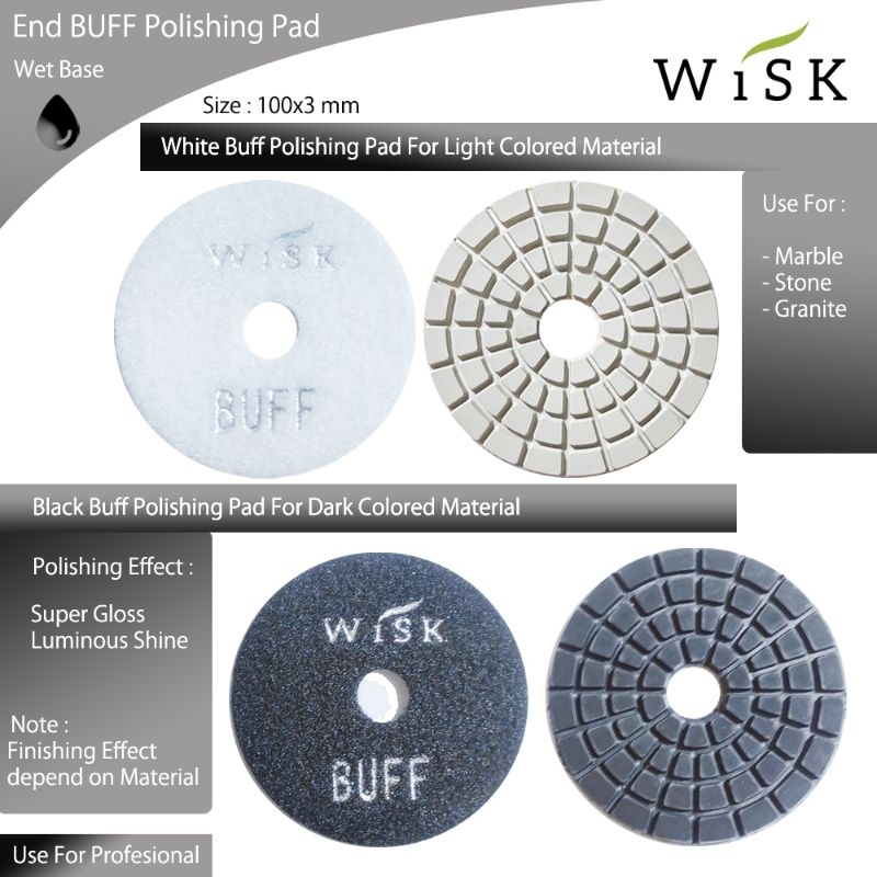 Jual Diamond pad, mata gerinda poles granit marmer, Diamond pad BUFF ...