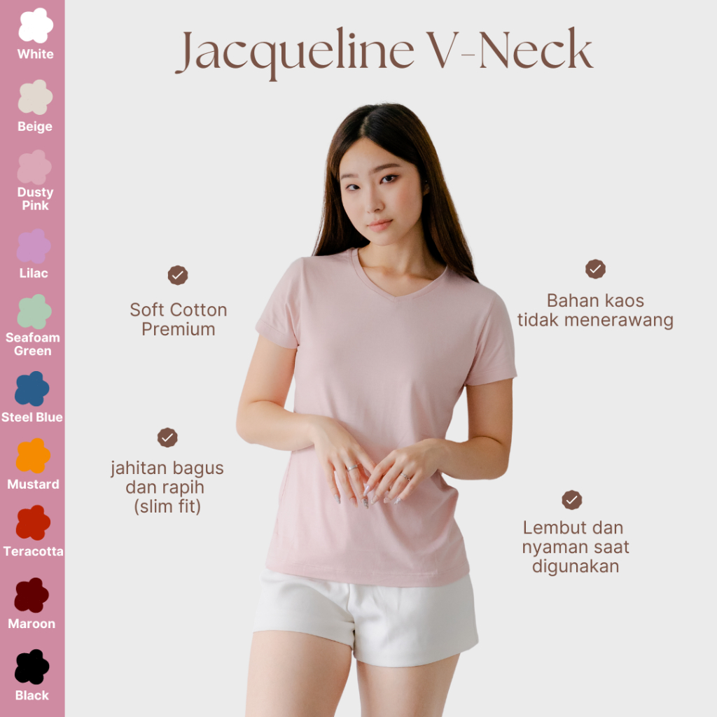 Jual Kaos Polos Vneck, Kaos Soft Cotton Premium - Kaos Wanita, Cewe ... Jual Kaos Polos Vneck, Kaos Soft Cotton Premium - Kaos Wanita, Cewe ...