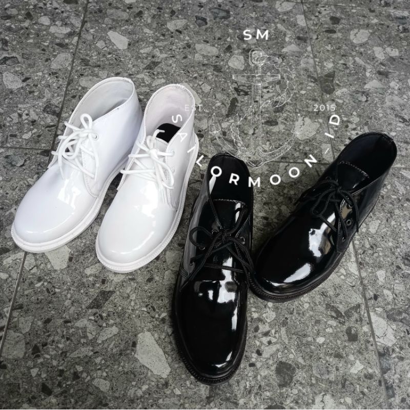 Jual SEPATU PDH PREMIUM SEPATU PDH GLOSSY SEPATU TARUNA PELAYARAN ...