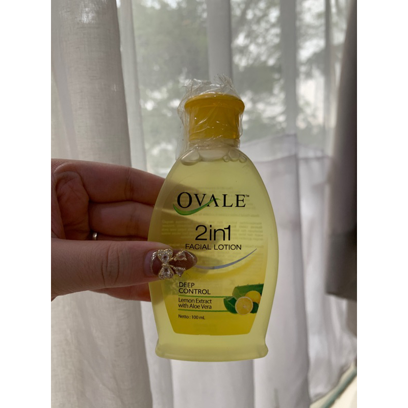 Jual OVALE FACIAL LOTION ORI - Deep Control (BRAND NEW) | Shopee Indonesia