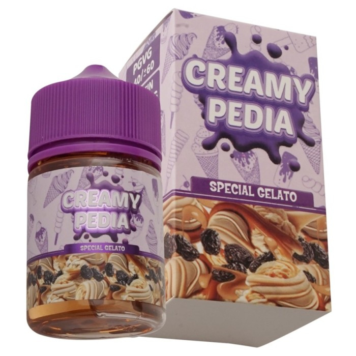Jual LIQUID CREAMY PEDIA 60ML SPECIAL GELATO | Shopee Indonesia