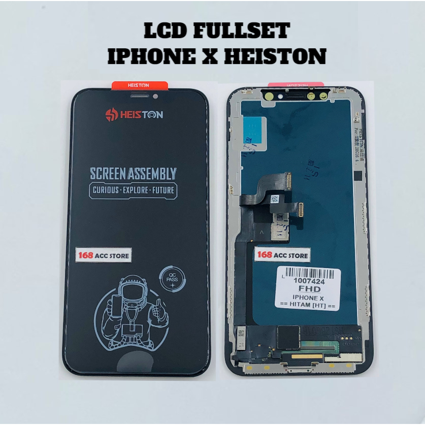 Jual LCD TOUCHSCREEN IPHONE X LCD IPHONE X FULLSET HEISTON / INCELL ...