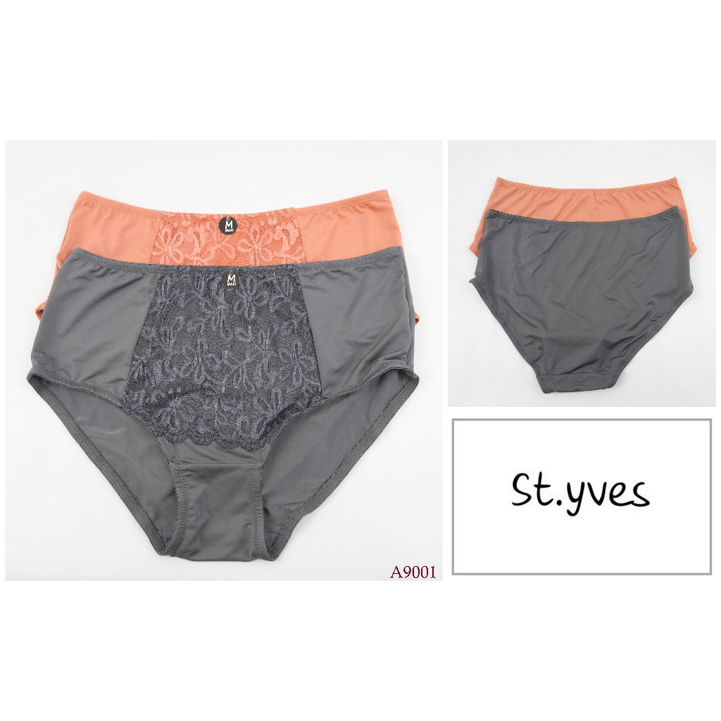 Jual Celana Dalam Wanita Renda ST YVES / Panty Model Maxi Bahan Halus Underwear A9001 | Shopee ...