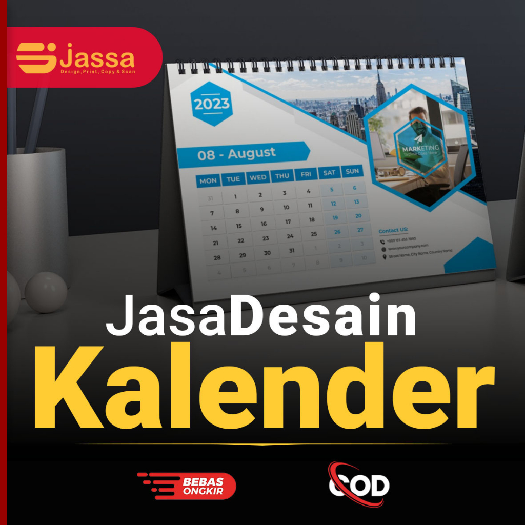 Jual Jasa Desain Kalender | Design Calender Premium | Instansi ...