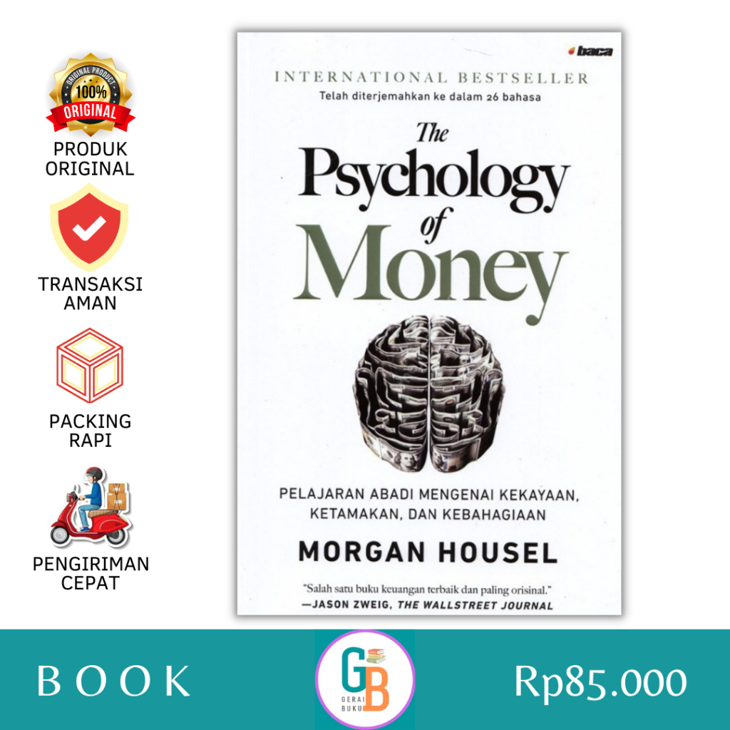Jual Buku The Psychology of Money - Morgan Housel (Bahasa Indonesia ...
