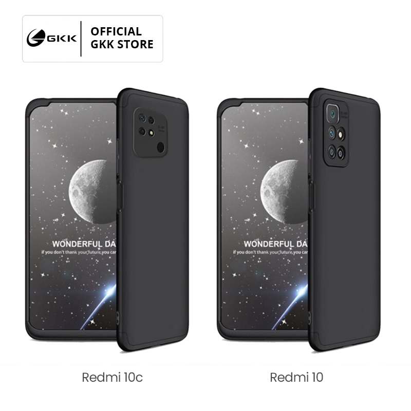 Jual GKK REDMI 10 10c 10a Casing Hardcase 360 Bumper Anti Retak ...