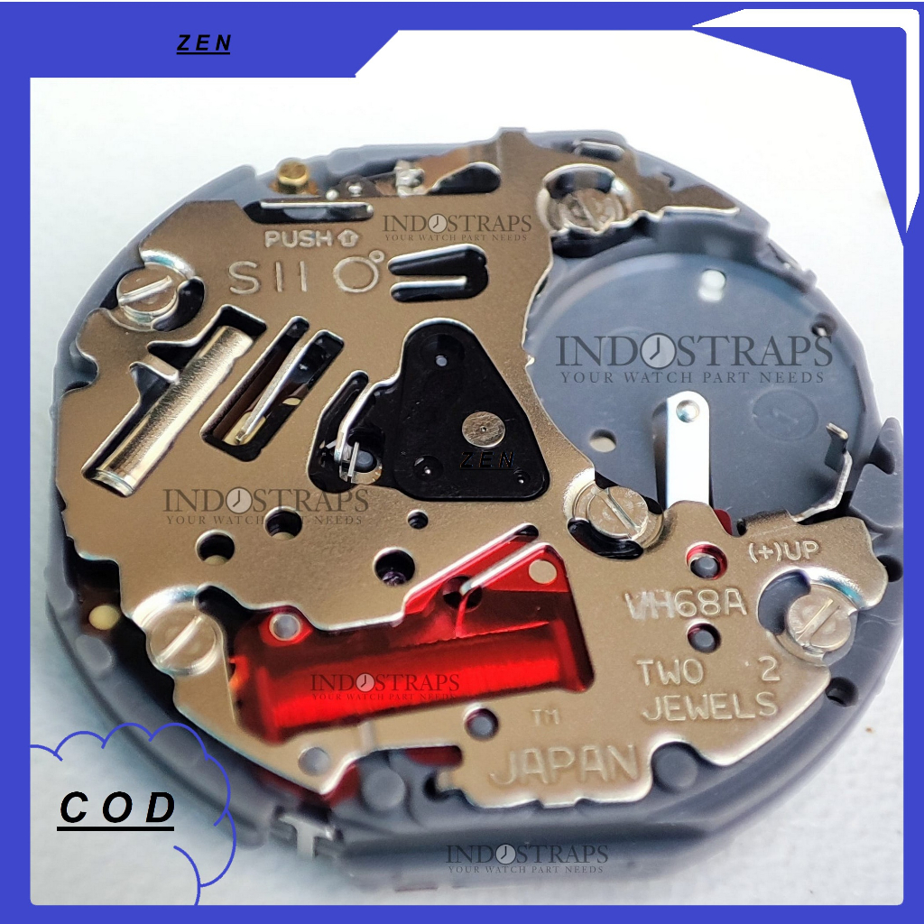 Jual MESIN VH68A MESIN JAM TANGAN VH68 VH68A VH-68A MOVEMENT TMI TIME ...