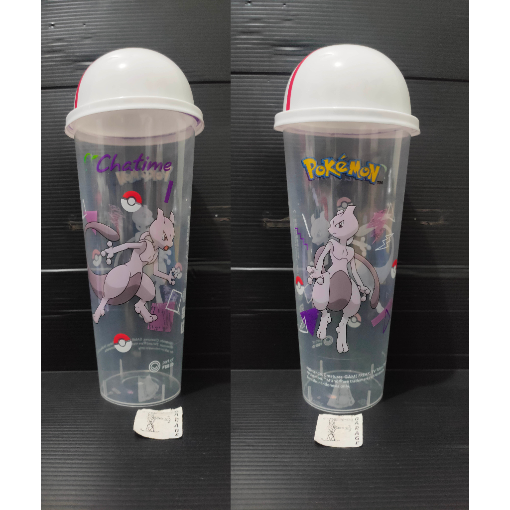 Jual Pokemon X Chatime Cup Reusable Tumbler Botol Minum Pikachu ...