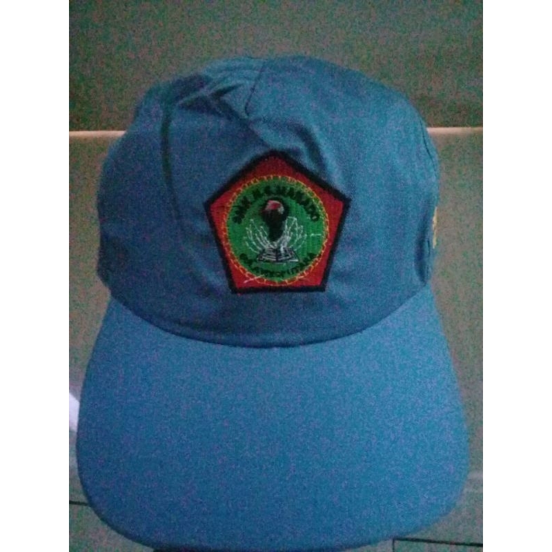 Jual costum topi sekolah/bordil nama sekolahan | Shopee Indonesia