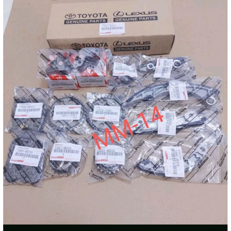 Jual CHAIN SET RANTAI TIMING KIT SET INNOVA REBORN HILUX REVO FORTUNER ...