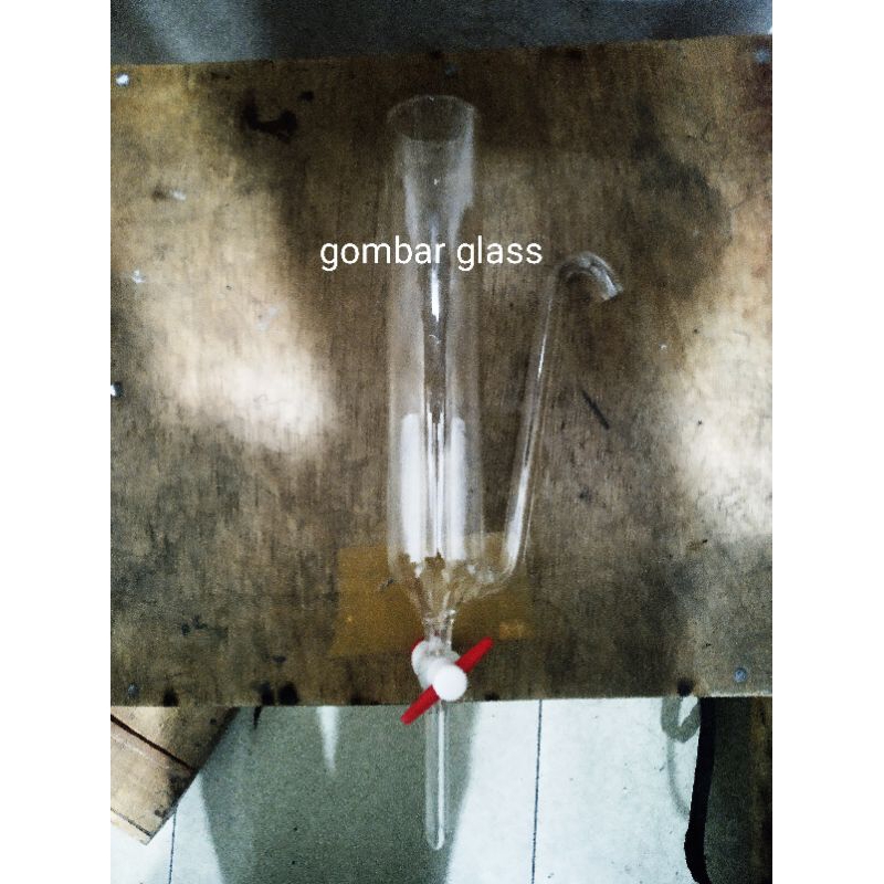 Jual Separator pemisah minyak 250ml Pyrex/ destilasi pemisah minyak ...