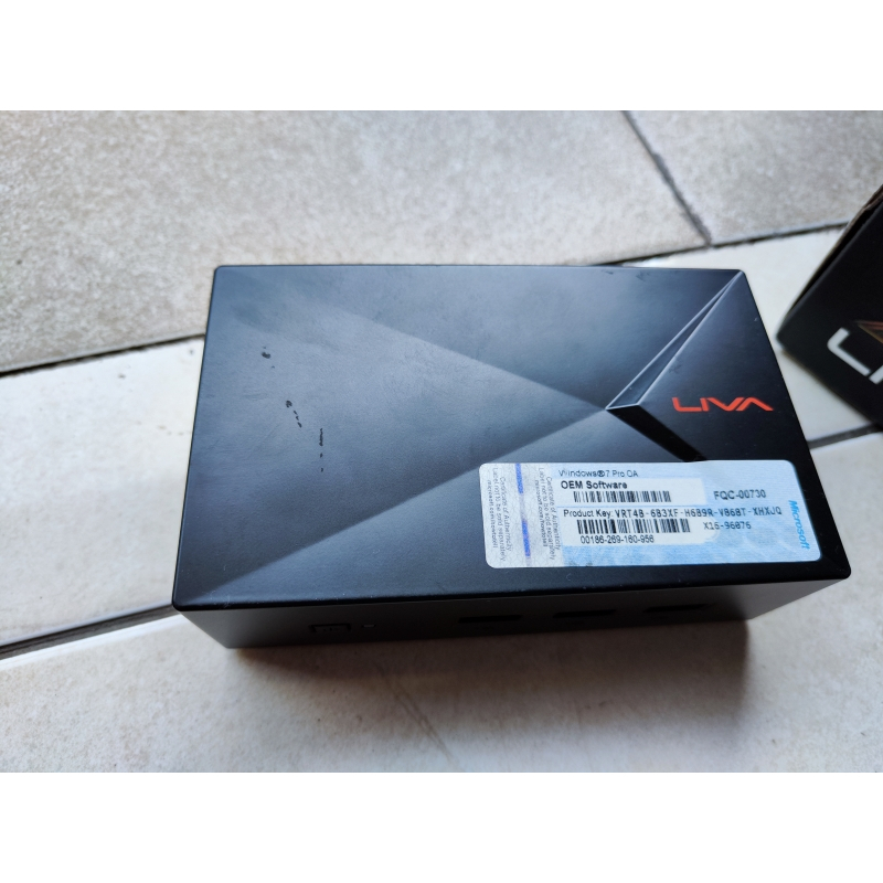 Jual Komputer Mini PC ECS LIVA X HDMI msata 120 GB low watt office ...