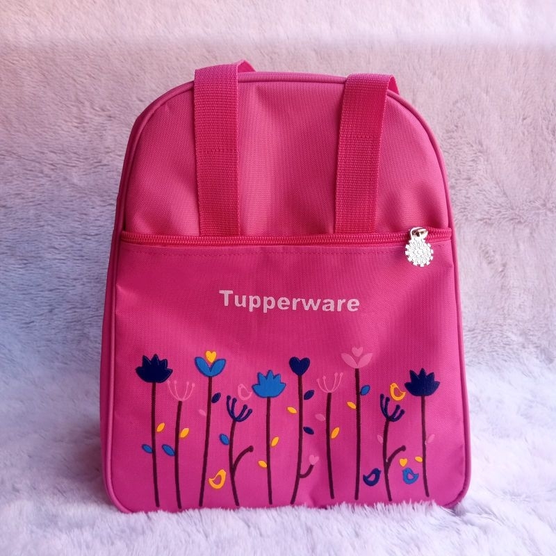 Jual Tas pop bunga tulip/ tas bekal tupperware (stock ready) / tas ...