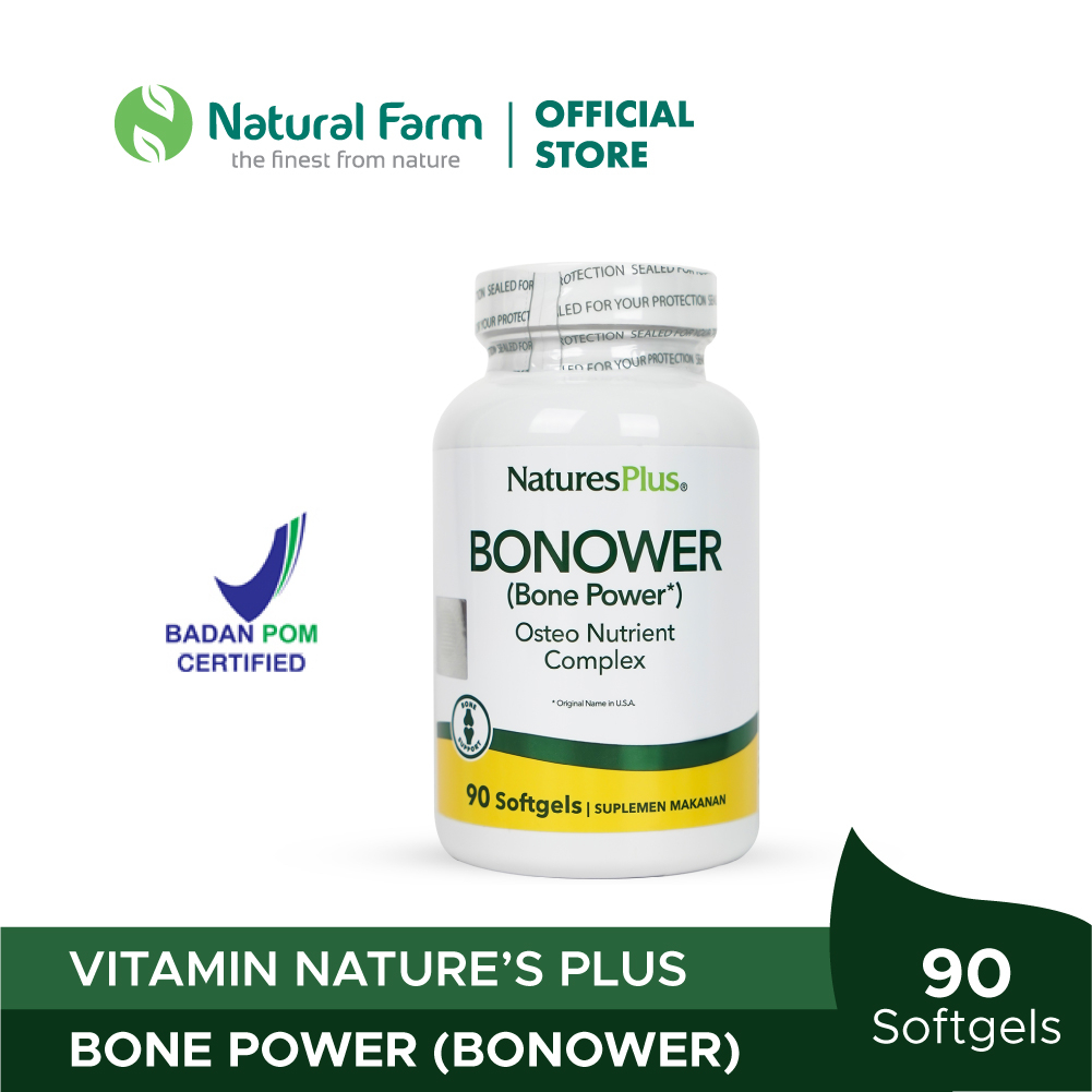 Jual Natures Plus Bonower - 90 Softgels | Shopee Indonesia