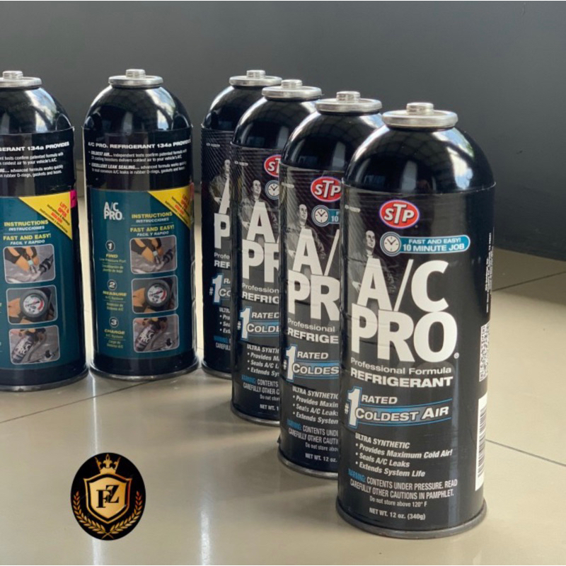 Jual AC pro refrigerant freon refil pendingin ac mobil R134A | Shopee ...