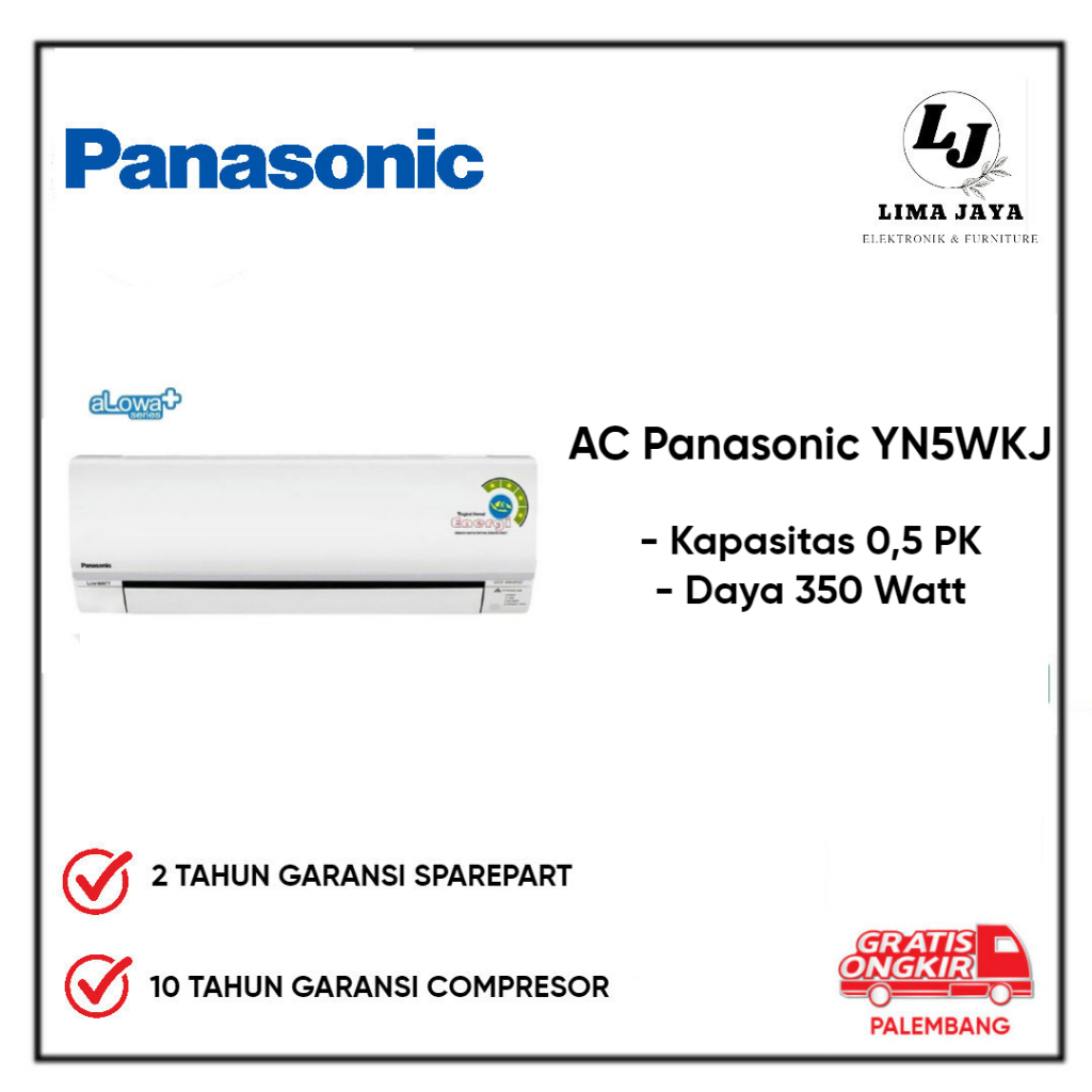 Jual AC Panasonic YN5WKJ 1/2 PK AC Panasonic Standard | Shopee Indonesia