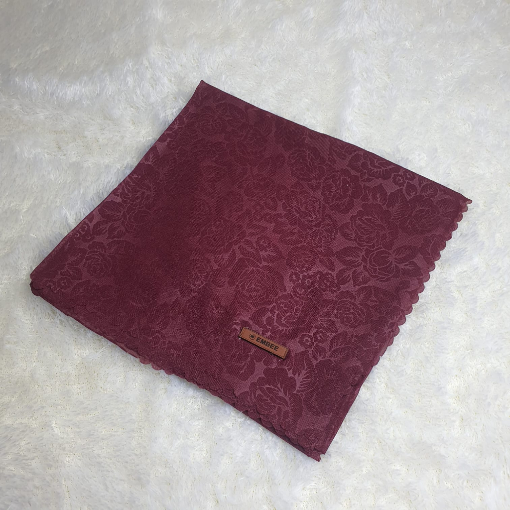 Jual Afdhol_store96 Embos Bella Square Lasercut Jilbab Emboss Segiempat ...