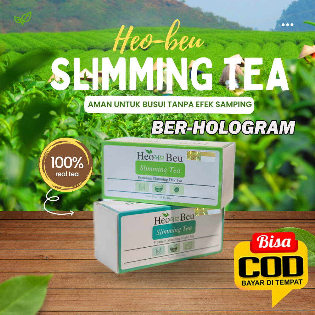 Jual Teh Heo Beu | Heo Beu Tea Minuman Teh Pelangsing Original BPOM ...