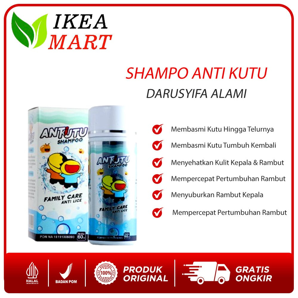 Jual Obat Kutu Rambut Shampo Anti Kutu Darusyifa Original Sampo Anti ...