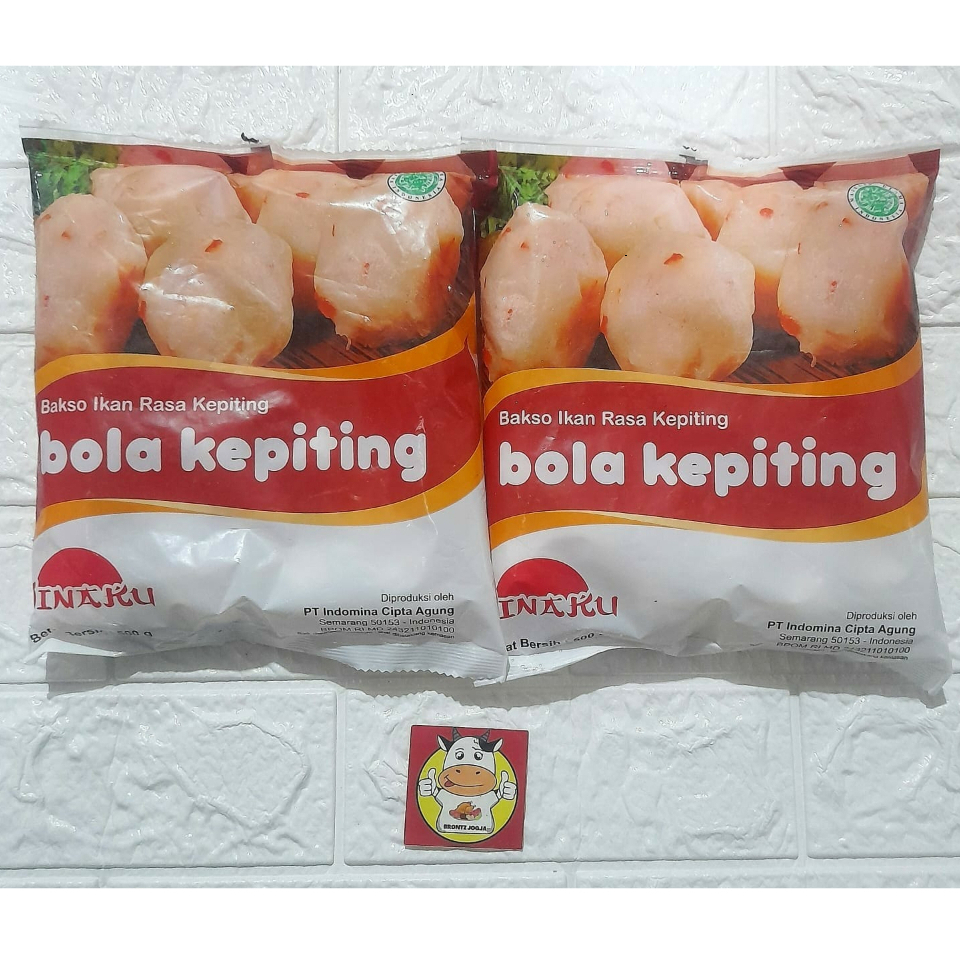 Jual FROZEN FOOD MINAKU BOLA KEPITING 500GRAM - DISASS JOGJA | Shopee ...