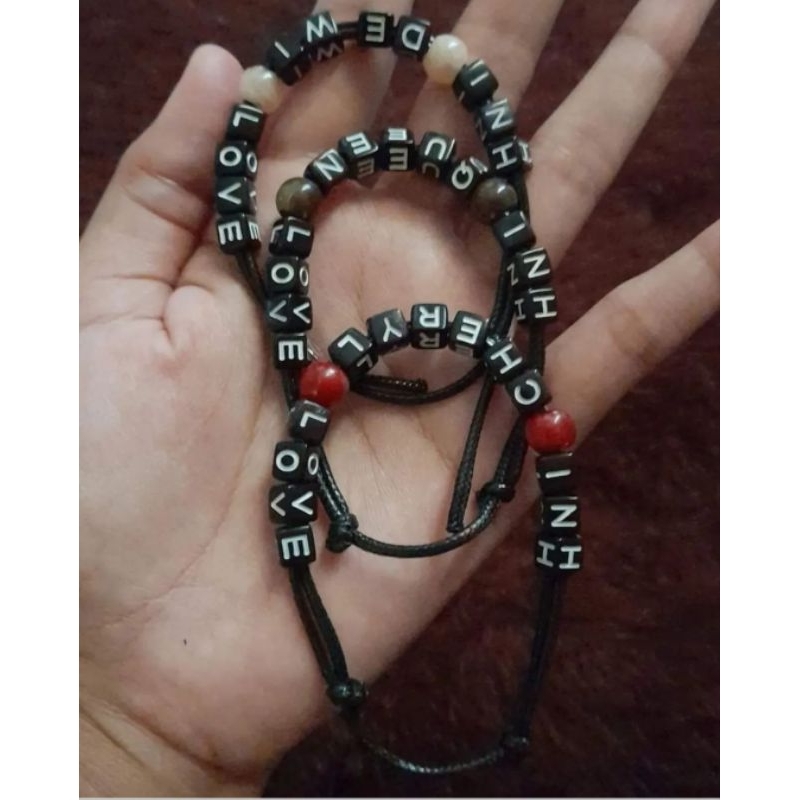 Jual Gelang Inisial nama /nama lengkap (custom) | Shopee Indonesia