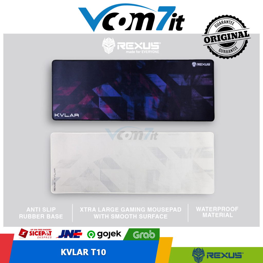 Jual Rexus Mousepad Gaming Kvlar T10 Speed Edition XL | Shopee Indonesia