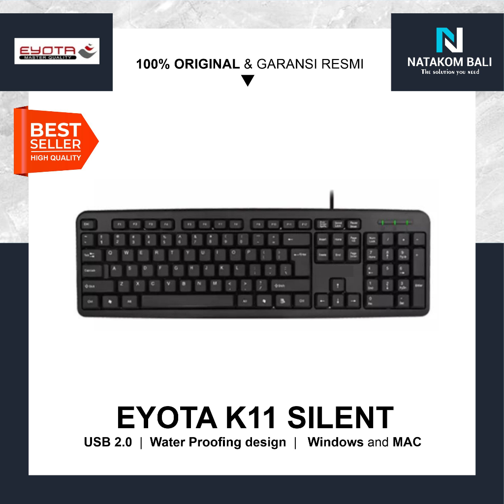 Jual KEYBOARD WIRED USB EYOTA K11 | Shopee Indonesia