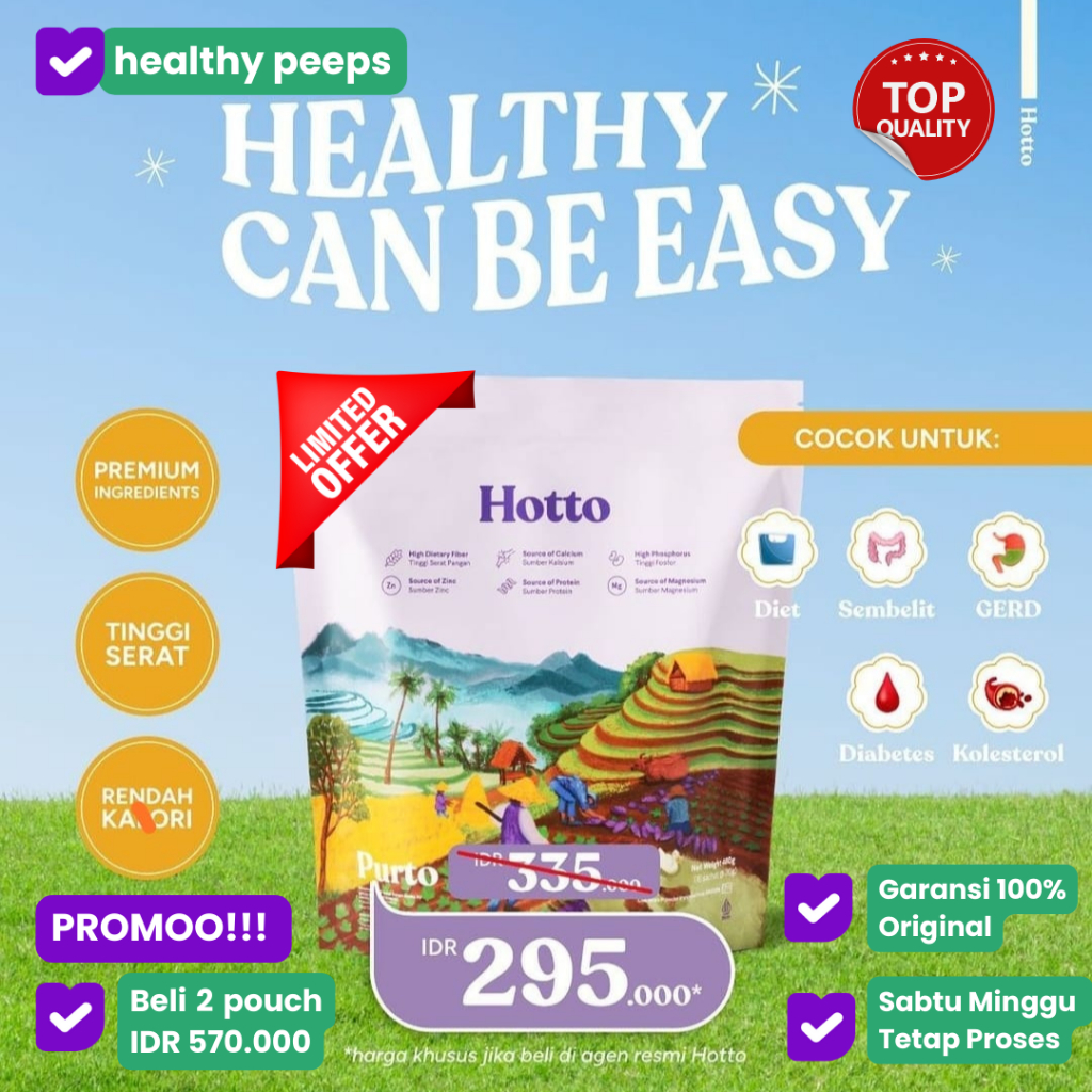 Jual Hotto hoto purto / porto / mame official distributor shop / store ...