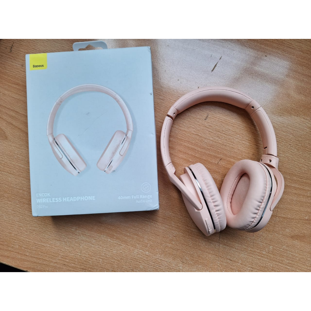 Jual Baseus D02 Pro Foldable Headphone Bluetooth Wireless/Wired V5.0 ...