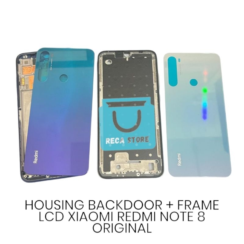 Jual HOUSING BACK CASING FULLSET BACKDOOR + BEZEL FRAME LCD XIAOMI ...