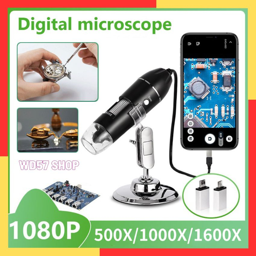 Jual Mikroskop Endoscope Digital Camera Pembesar HD Magnifier 1600X ...
