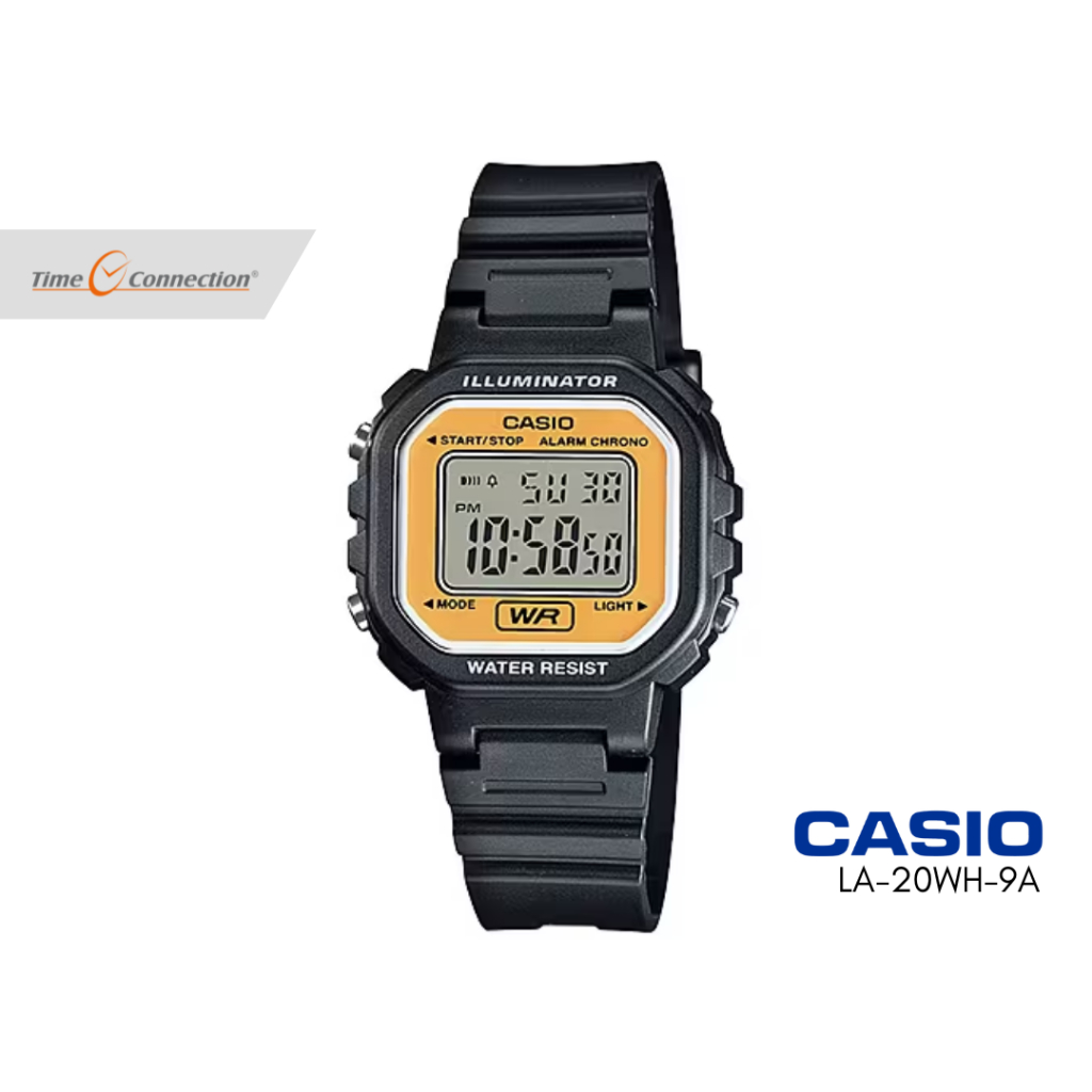 Jual Casio LA-20WH-9A Hitam Original / Jam Tangan Wanita Digital Resin ...