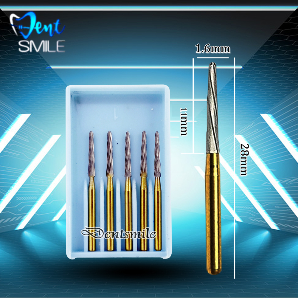 Jual Dental bur carbide / bur tungsten karbida / burs ENDO Z 152 28mm ...