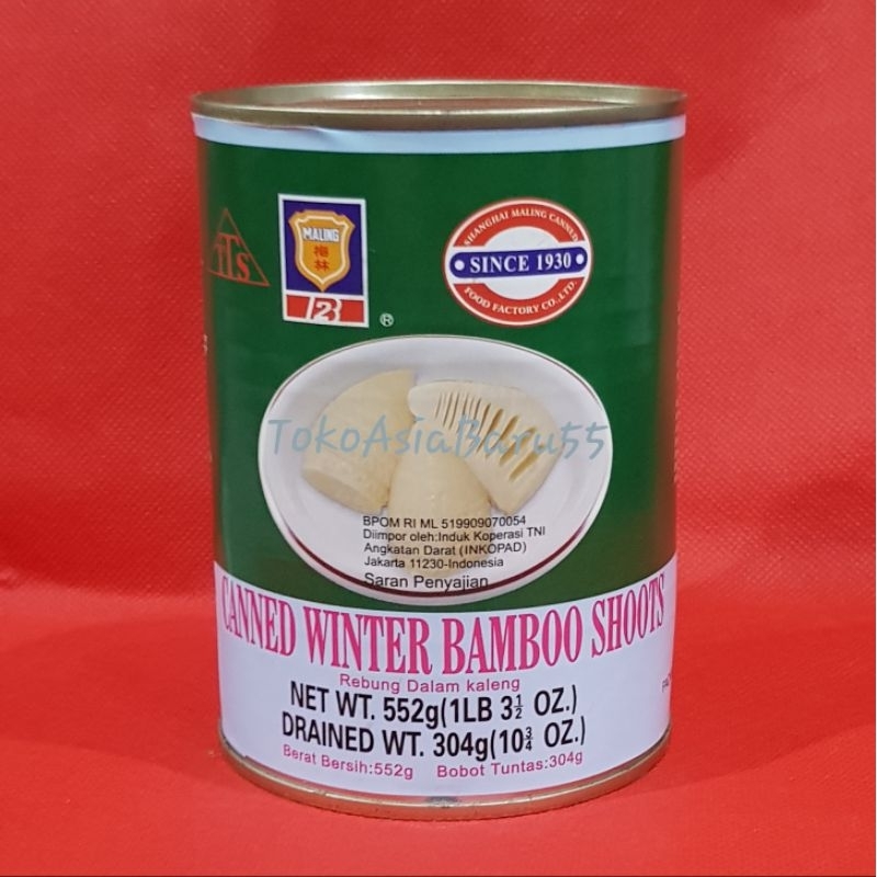 Jual Bamboo rebung kaleng 552gr winter bamboo shoots Maling, rebung ...