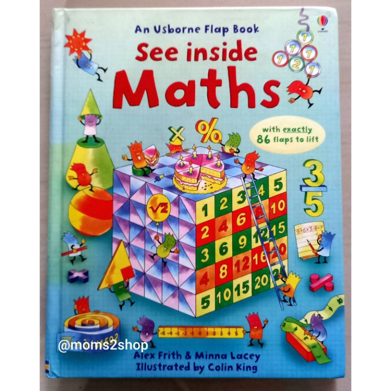 Jual See Inside Math Usborne Book Original | Shopee Indonesia