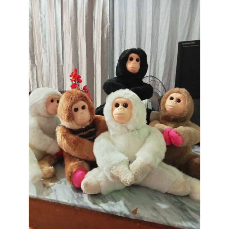 Jual boneka monyet besar harga satuan, boneka kera 25cm sudh harga ...