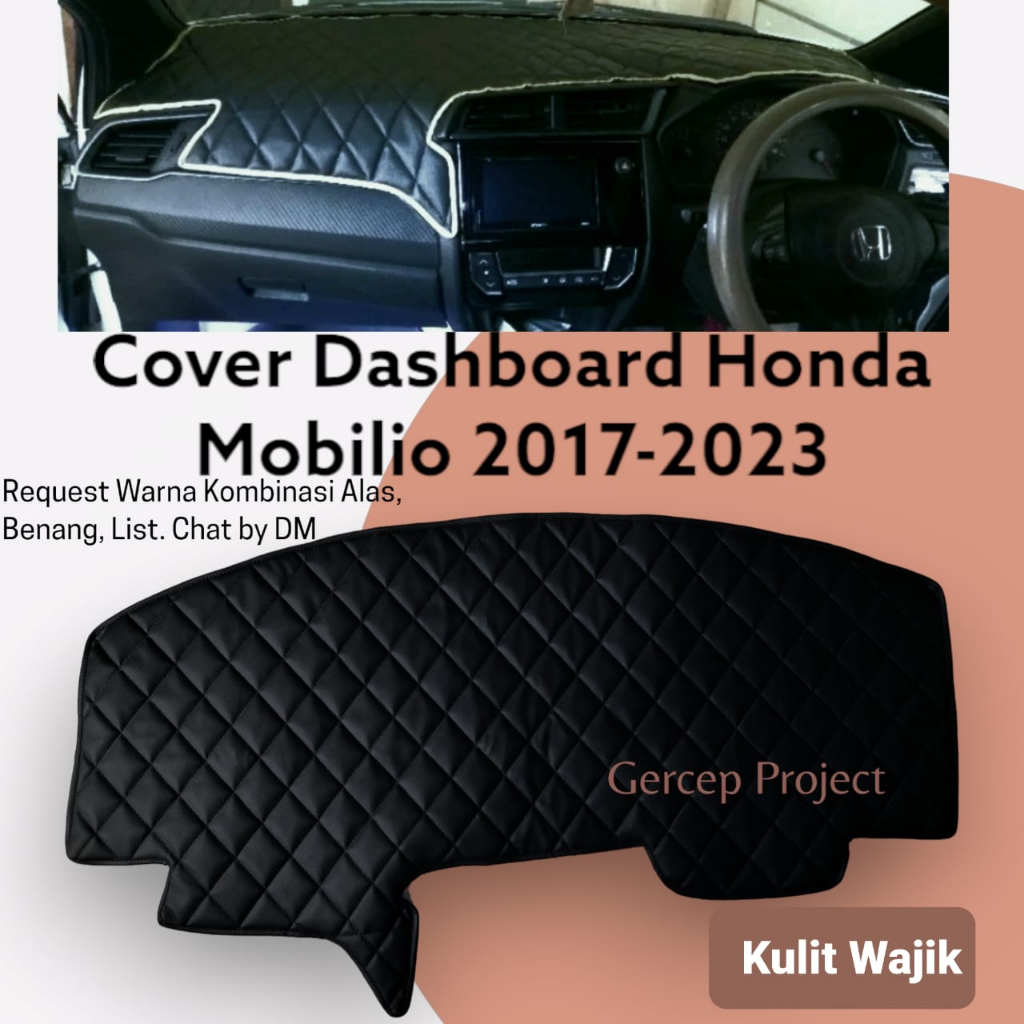 Jual Cover Alas Dashboard Mobilio Honda 2016 sd 2023 Kulit Premium ...