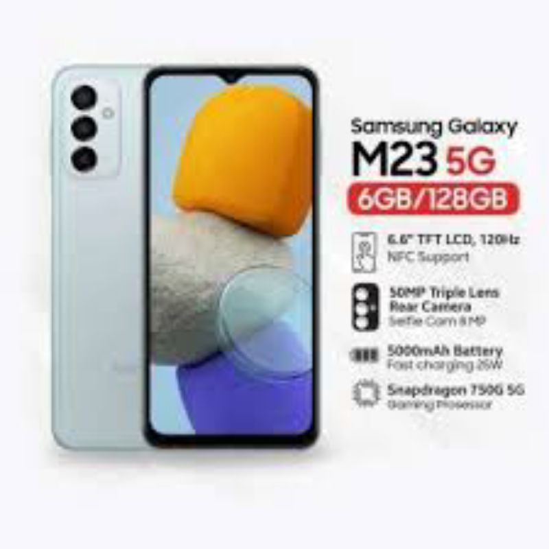 Jual Samsung M23 5G Ram 6gb 128gb new garansi resmi | Shopee Indonesia