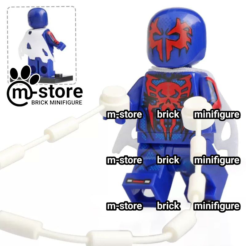 Jual brick spider-verse spider-man 2099 spiderman mini toy figure ...