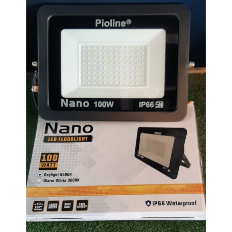 Jual Lampu Sorot LED Pioline Nano 100w/CW Putih | Shopee Indonesia