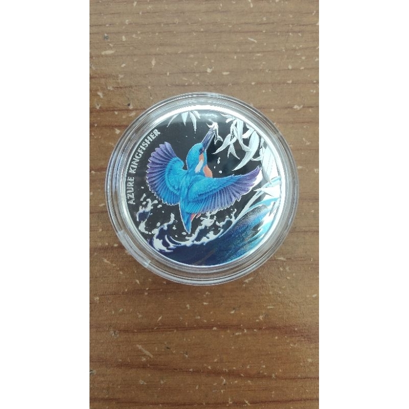 Jual AZURE KING FISHER 1OZ SILVER COIN 1$ NIUE 2023 LIMITED 0209/1000 ...