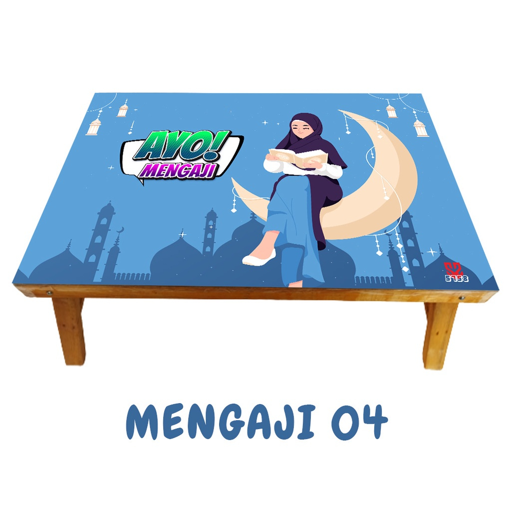 Jual Meja Belajar Anak Lipat Ayo Mengaji Belajar Hijaiyah Alphabet ...