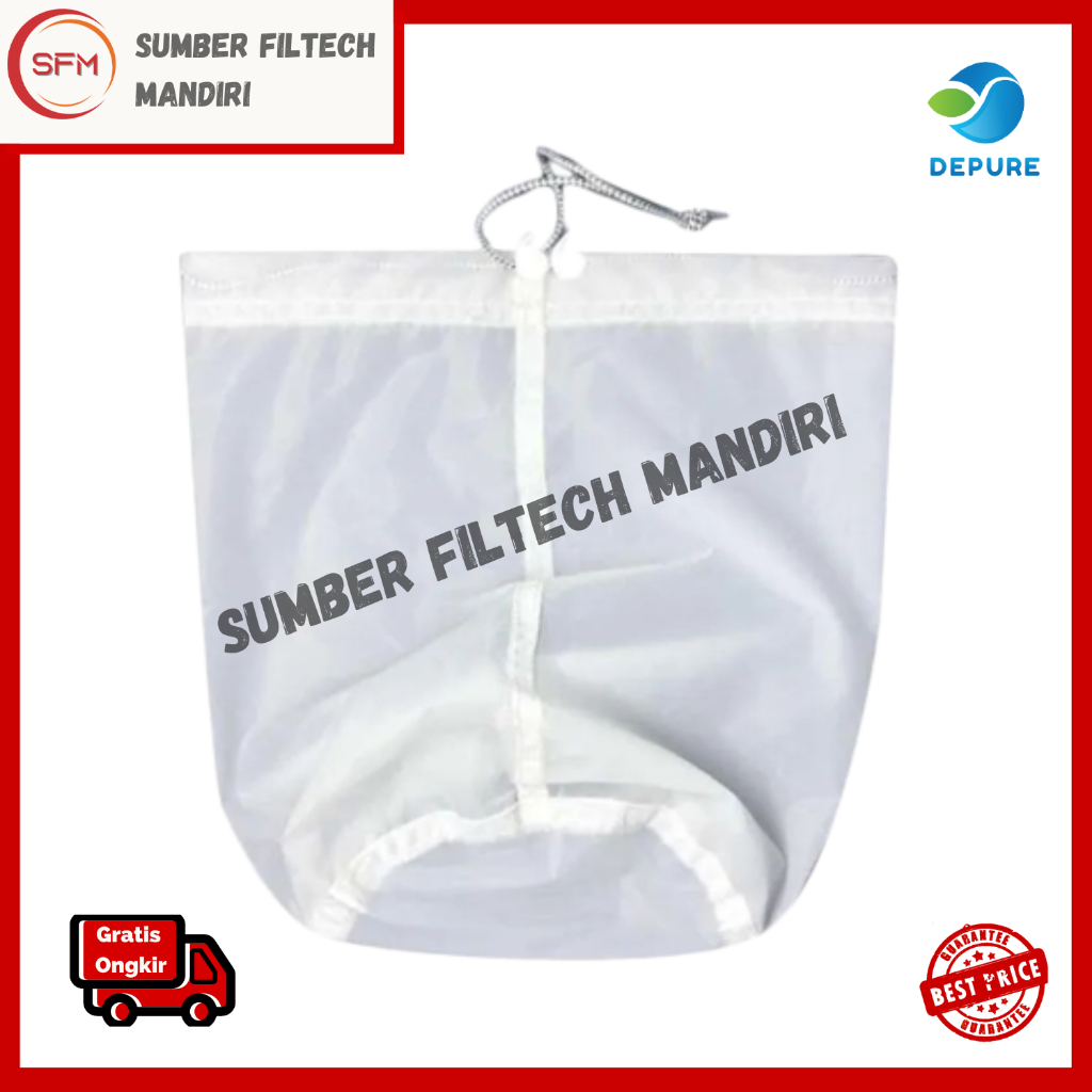 Jual Saringan Nylon Kopi Cold Brew Mesh Nylon (40 micron) - 26cm x 30cm ...